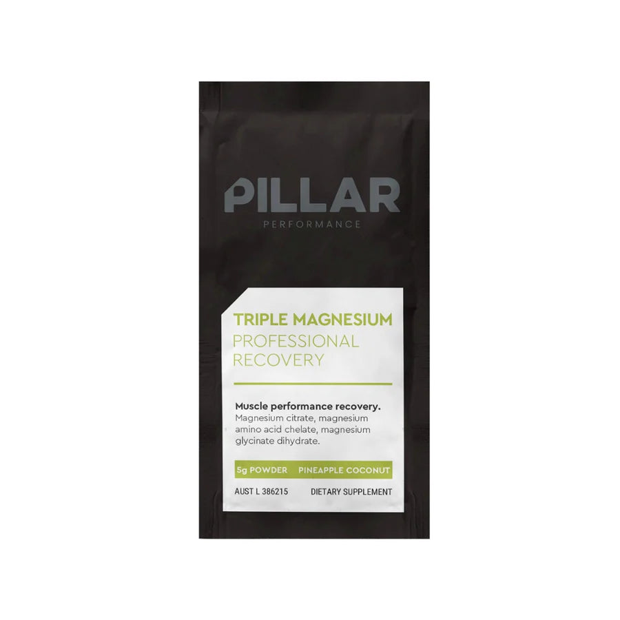 Pillar Triple Magnesium Professional Recovery Powder (5g Sample x 20 p ...